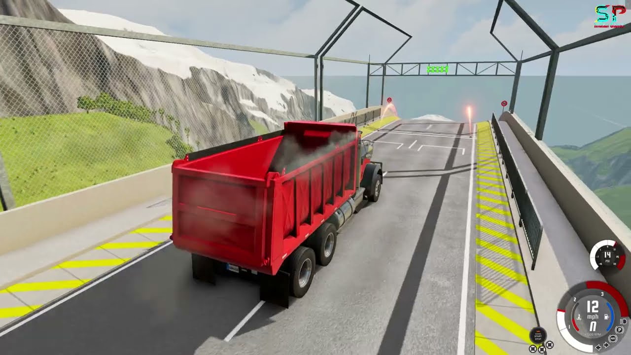 EPIC High Speed Car Jumps #1 | BeamNG Drive | SP Indian Gamer | 4K ...