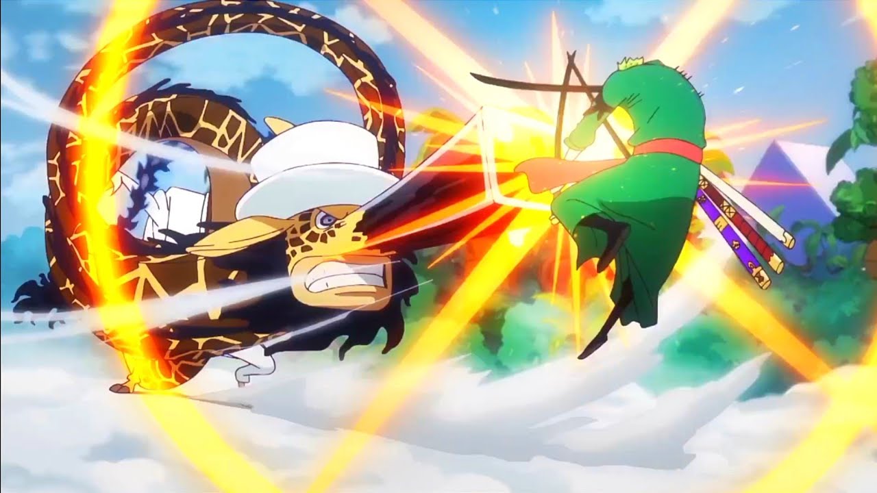 ZORO v.s KAKU Rematch! | Awakened Giraffe Vs. Awakened Mosshead ...