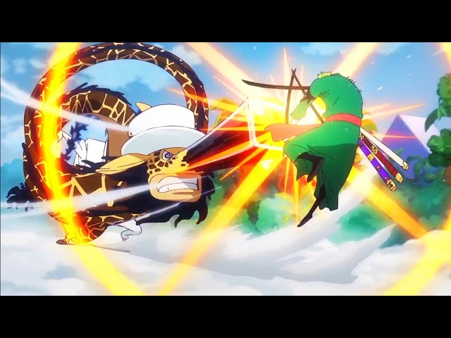 One Piece Zoro Vs Kaku Youtube