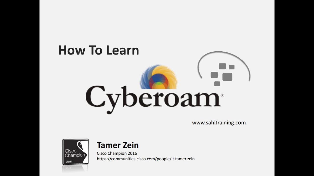 Cyberoam Firewall UTM كيف تتعلّم سايبروم فايروول - YouTube