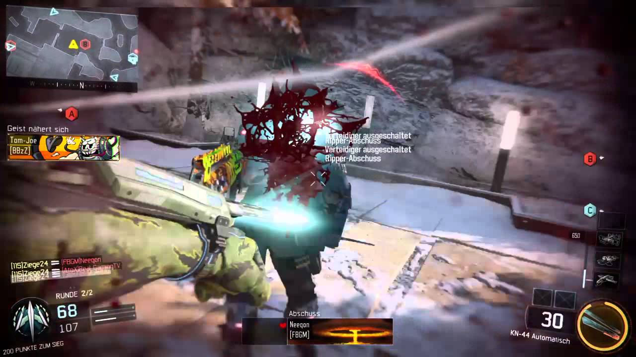 Call of Duty Bo3 Spectre Ripper tripple kill - YouTube