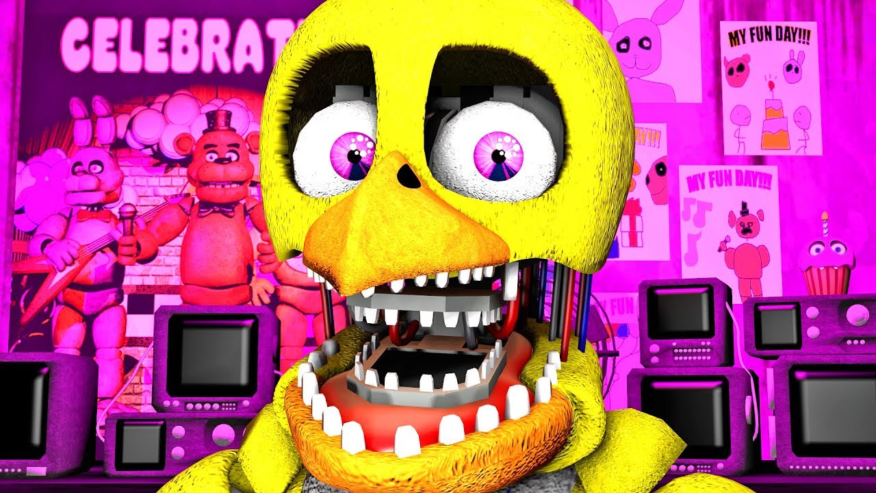 FIVE NIGHTS AT FREDDY'S | Withered Chica (FNAF Gmod) - YouTube