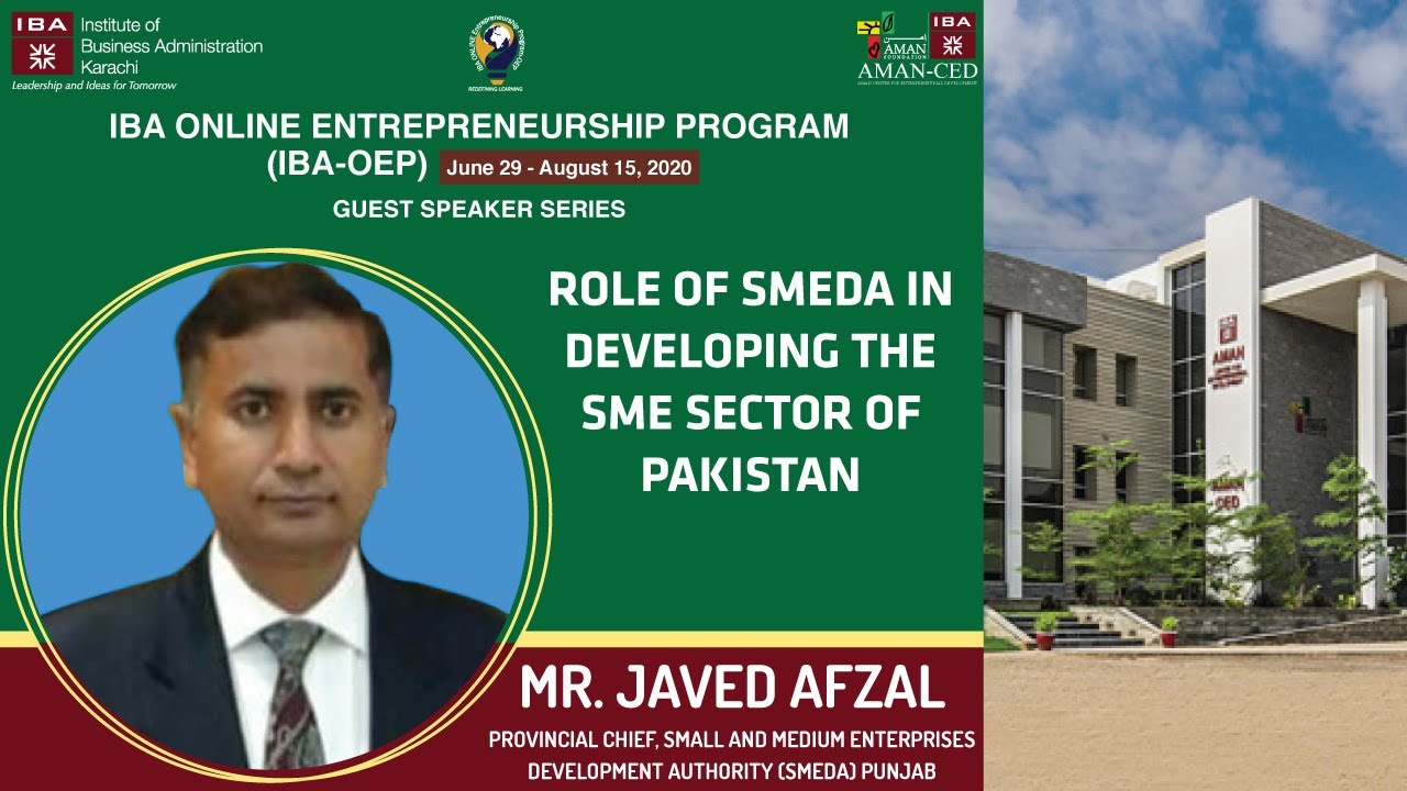 Session on Role of SMEDA in developing the SME sector of Pakistan by Mr ...