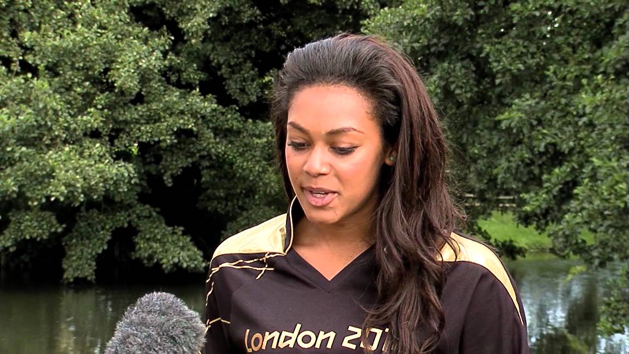 Adelle Tracey after opening ceremony - YouTube