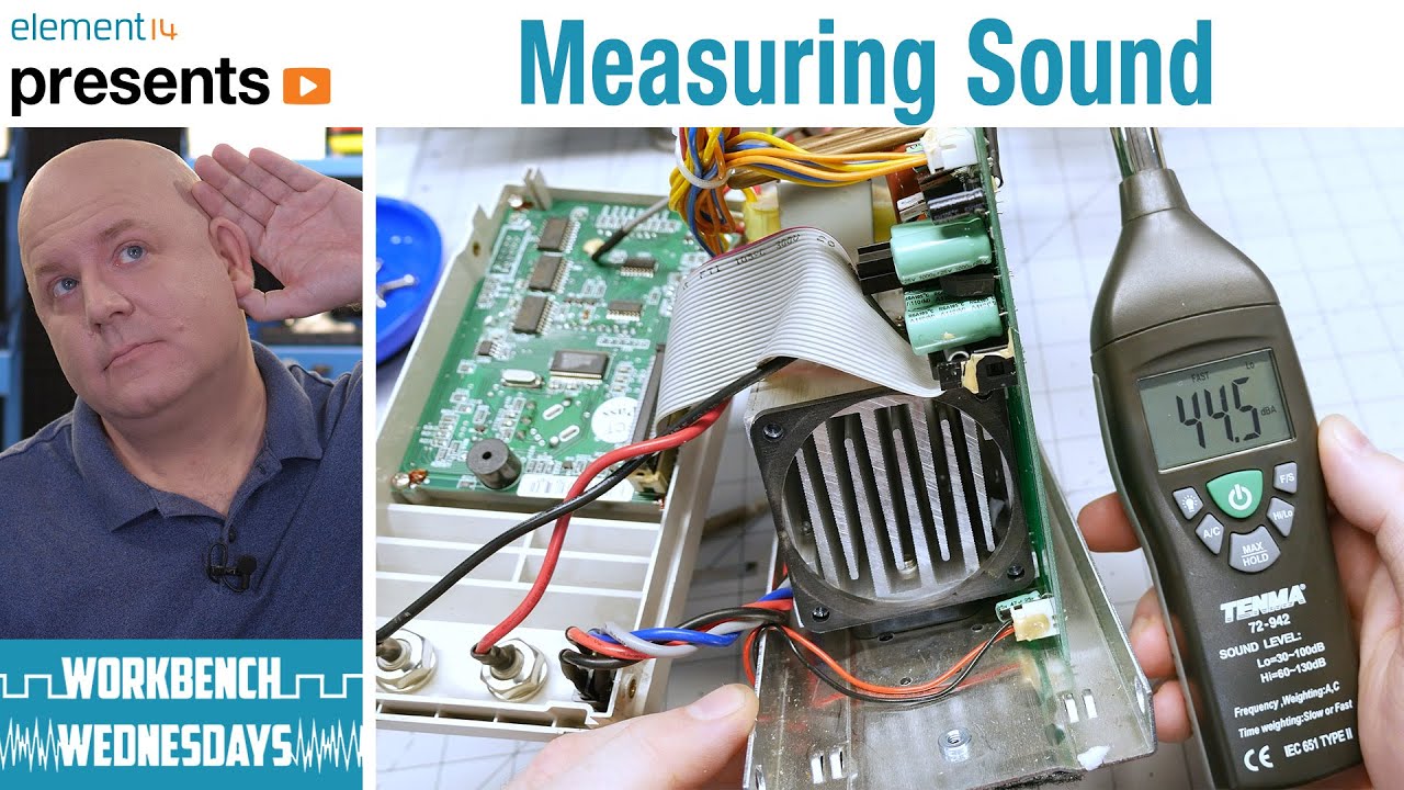 How to Measure Sound with a Handheld Meter - Workbench Wednesdays - YouTube
