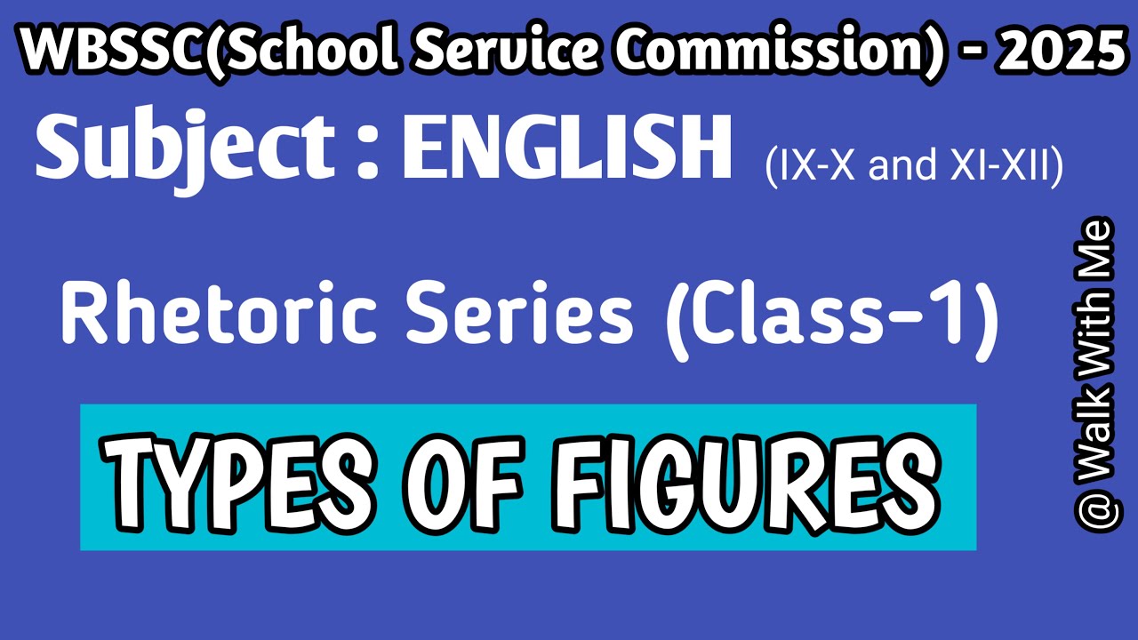 Rhetoric Series/Class-1/Types of Figures - YouTube