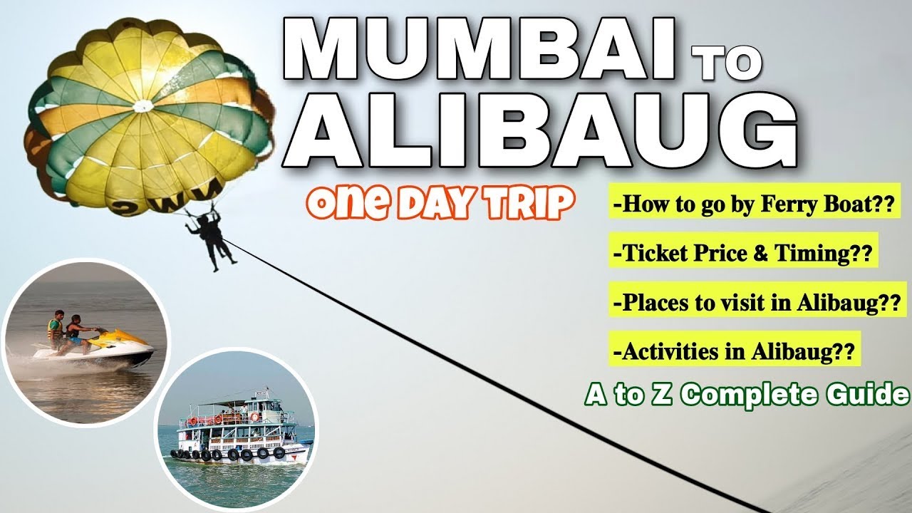 MUMBAI TO ALIBAUG FERRY BOAT | ONE DAY BUDGET TRIP | FERRY EXPERIENCE ...
