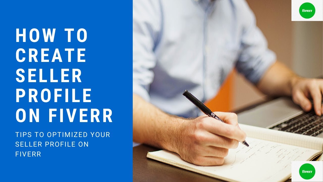 How To Create Seller Account Profile On Fiverr In 2020 | Fiverr ...
