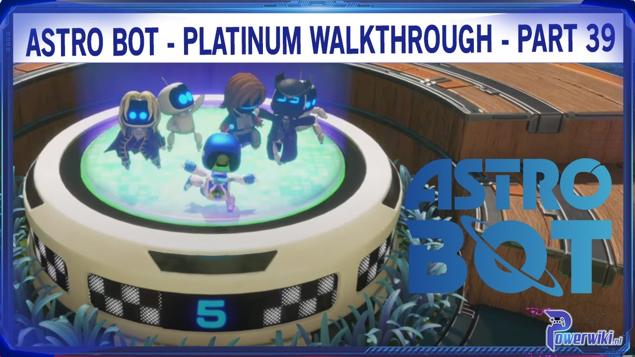 Astro Bot - Funky Fungi - Part 39/51 - 100% Platinum Walkthrough - YouTube