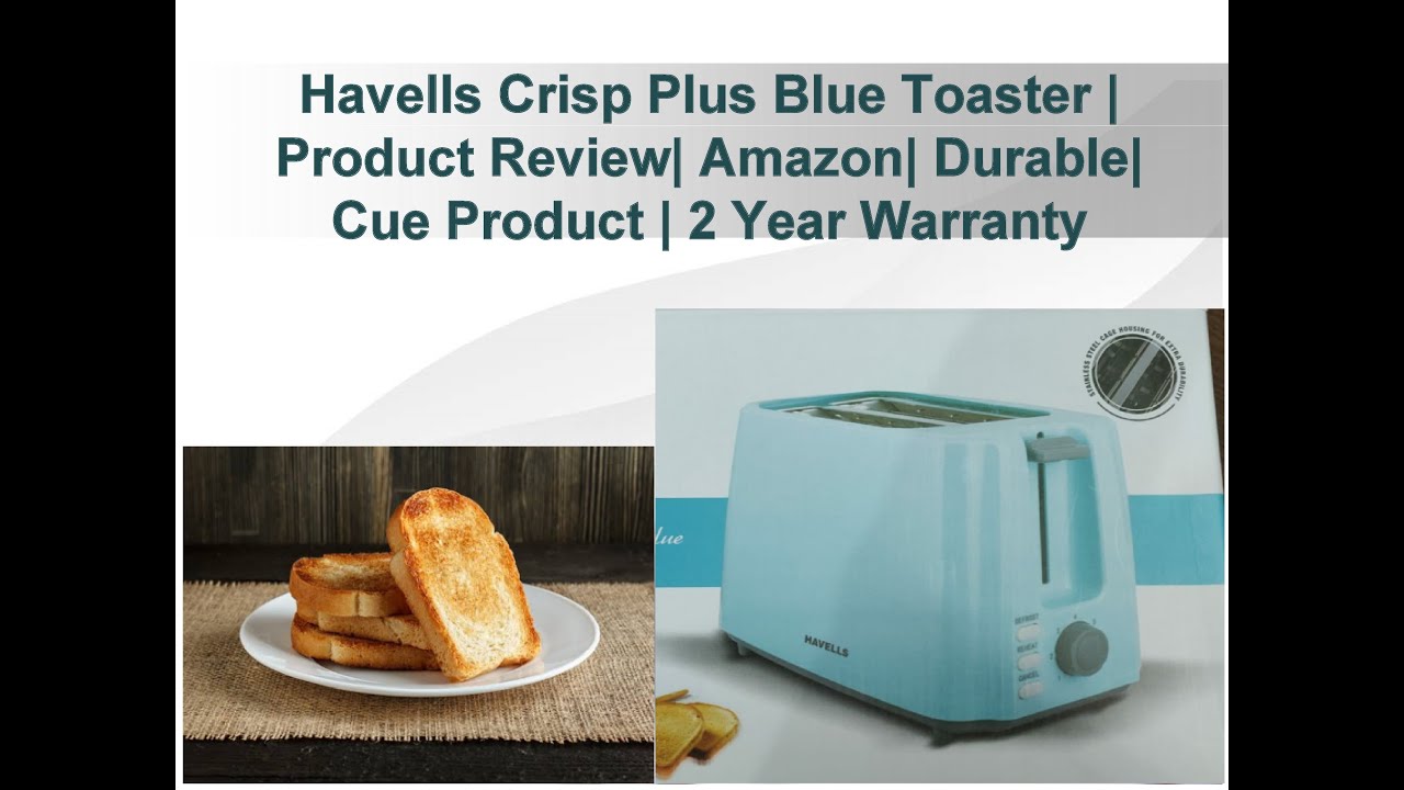 Havells Crisp Plus Blue Toaster | Cute Product | Amazon | Product ...