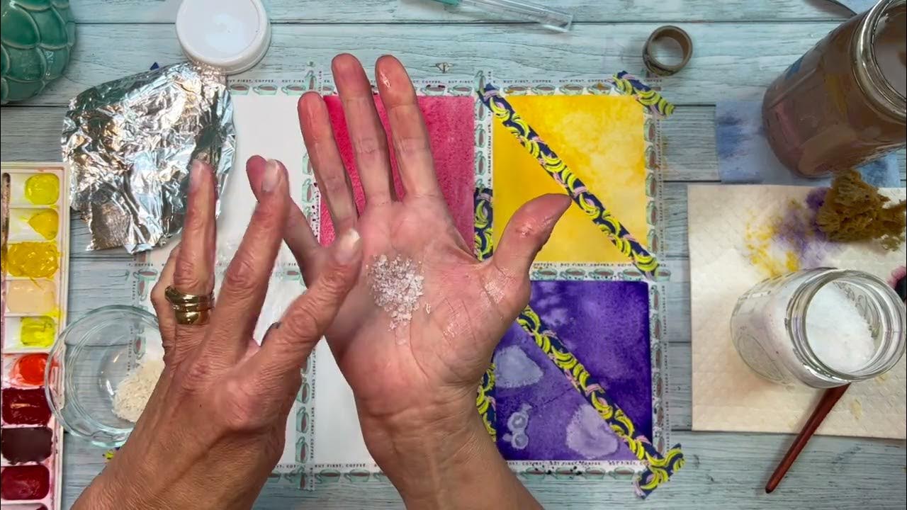 Watercolor Special Effects to Create Dynamic Texture - YouTube