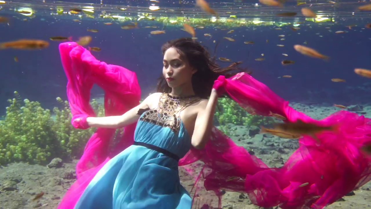 "The Belly Dancer" Underwater Session #3 - YouTube