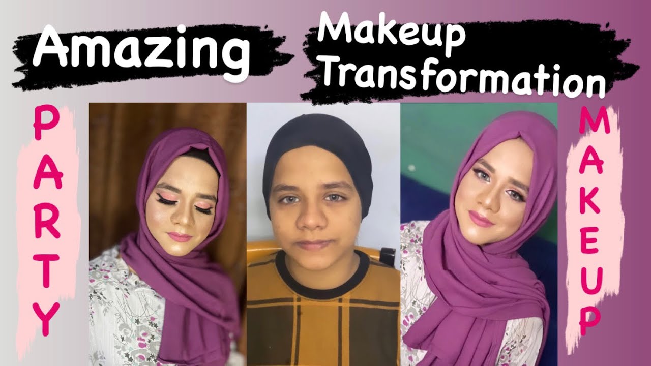 Amazing Makeup Transformation | Glam Party Makeup Tutorial for ...