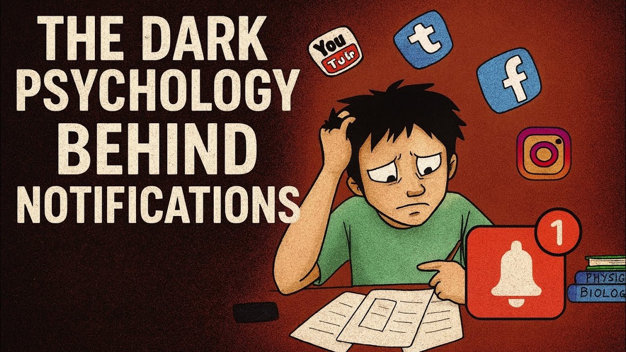 THE DARK PSYCHOLOGY BEHIND NOTIFICATIONS! - YouTube