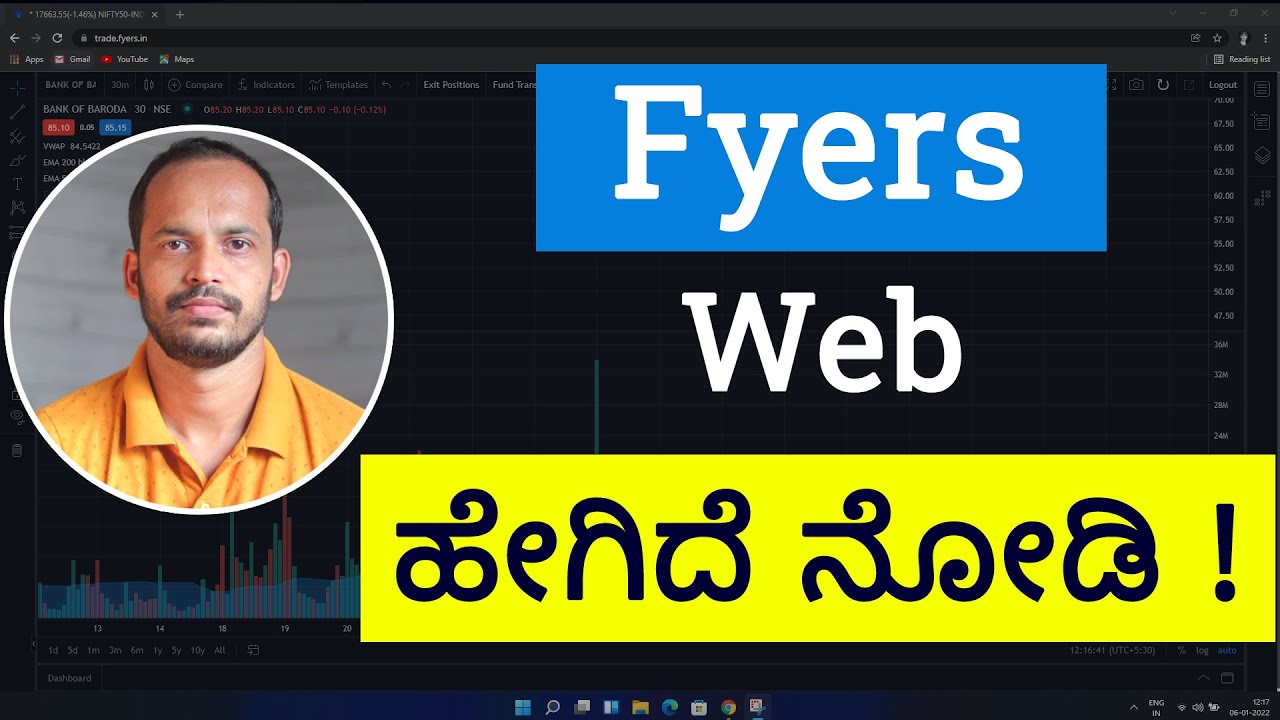 Fyers Web Trading Platform Features Demo Tour | Learn Share market in ...