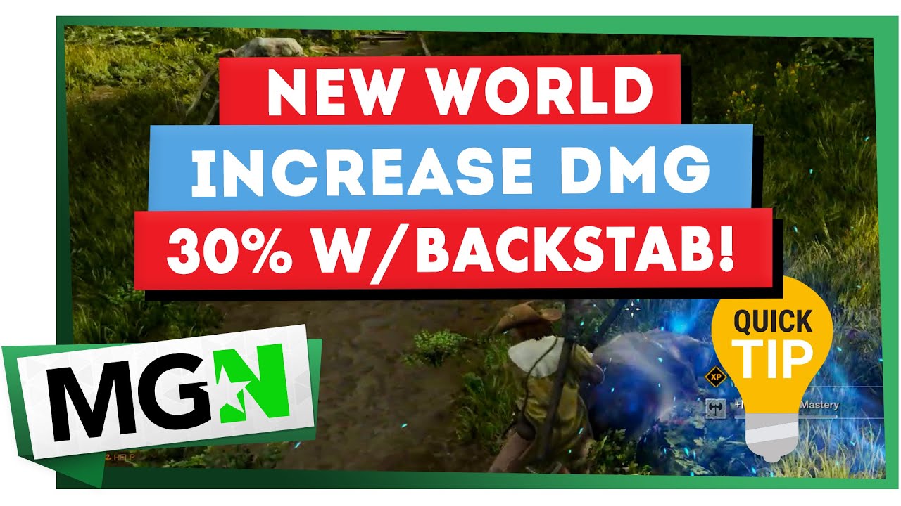 New World - Increase Damage by 30% w/ Backstab - YouTube