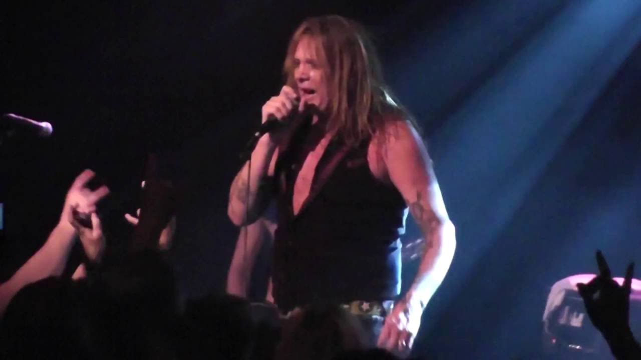 SEBASTIAN BACH - Youth Gone Wild - Edmonton Alberta 2015 - YouTube