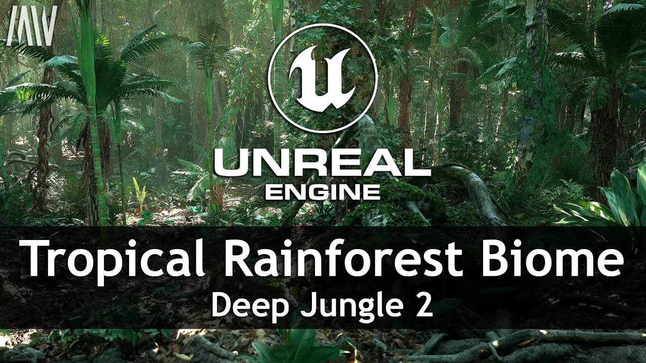 MAWI Tropical Rainforest | Unreal Engine 5.2 | Deep Jungle 2 # ...