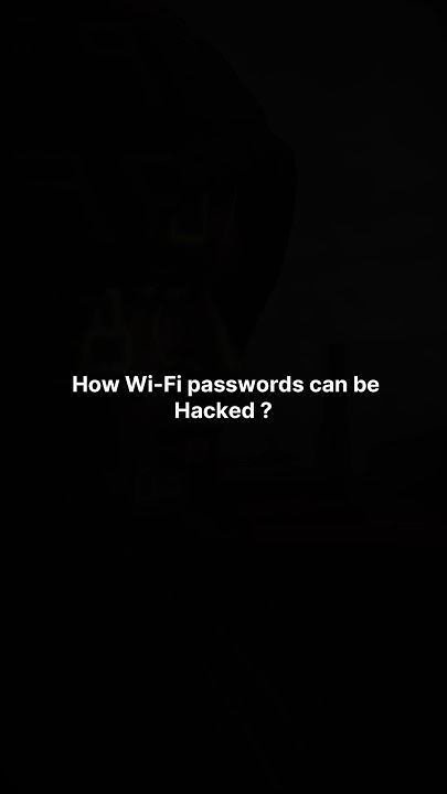 How to Hack any Wifi password ? #hack #hacking #ethicalhacking # ...