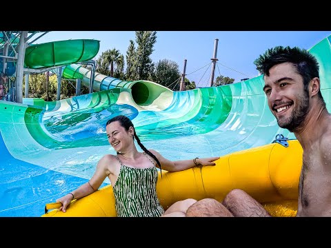 Fransa'daki Aqualand Fréjus'ta Su Kaydırakları 🇫🇷