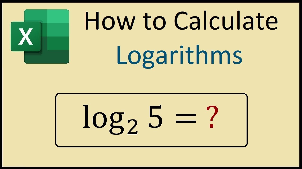 How To Calculate Logs In Excel YouTube
