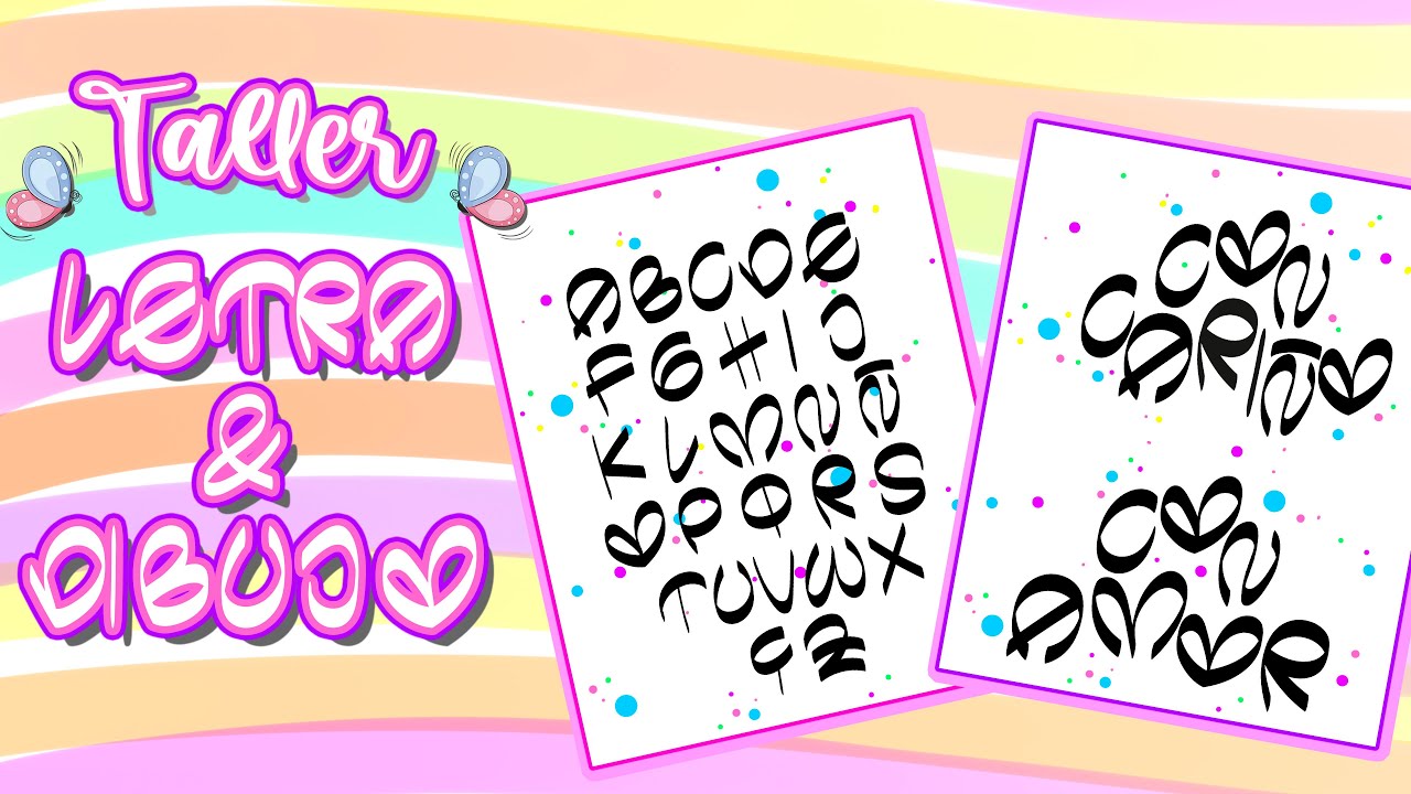 Taller Letra & Dibujo 🩷 Abecedario - Lección 1 - YouTube