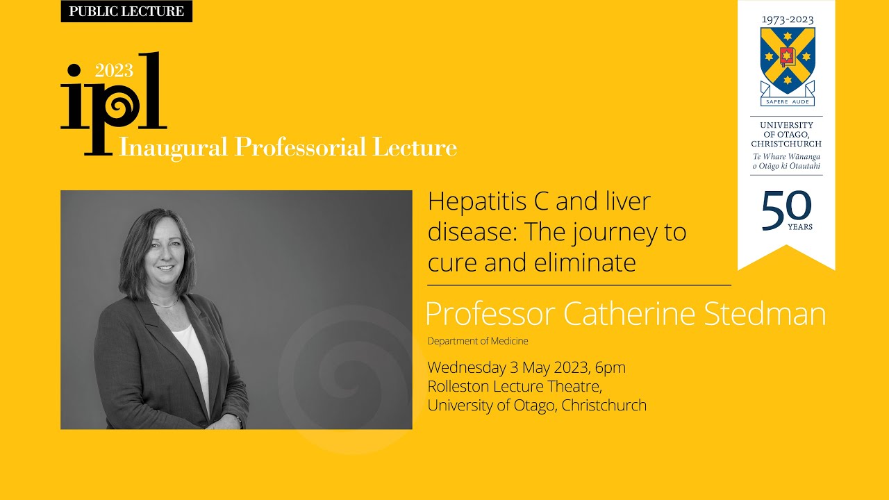 Inaugural Professorial Lecture | Professor Catherine Stedman - YouTube
