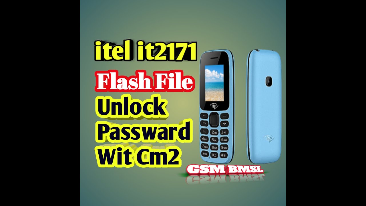 itel it2171 flash file Cm2 - YouTube