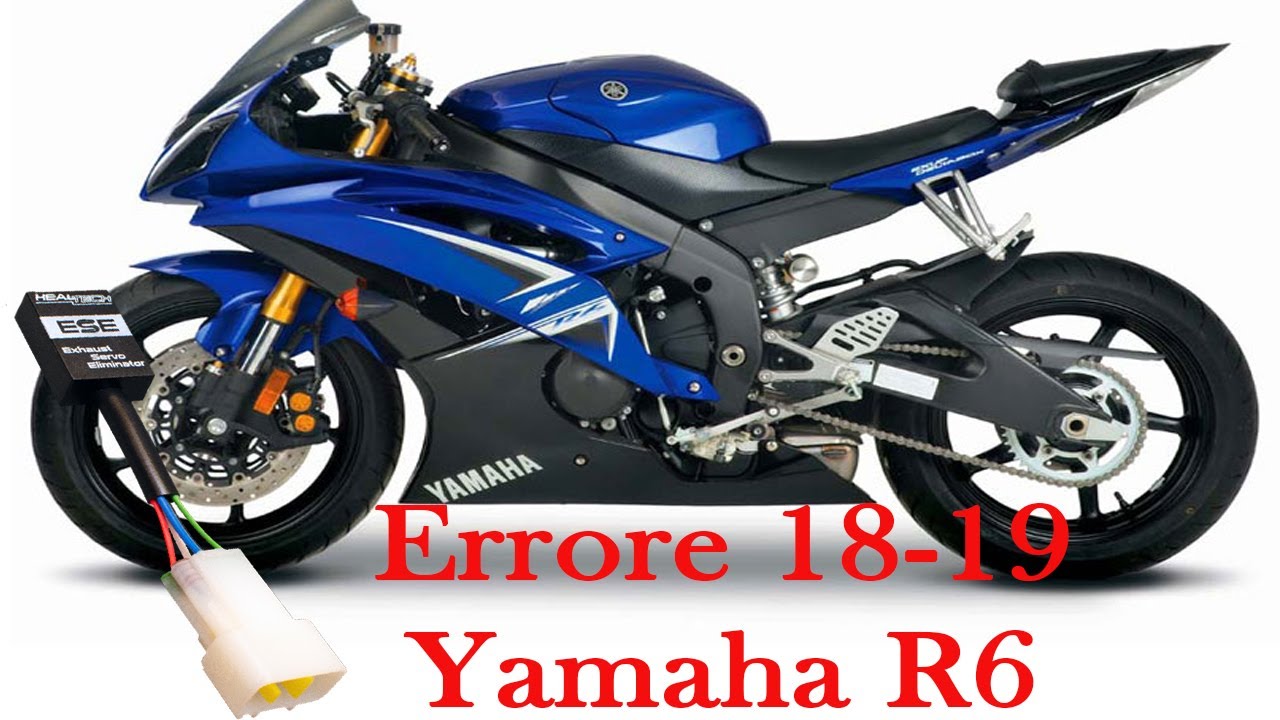 Montaggio Esclusore Healtech ESE-Y01 errore 18 Yamaha R6 - YouTube