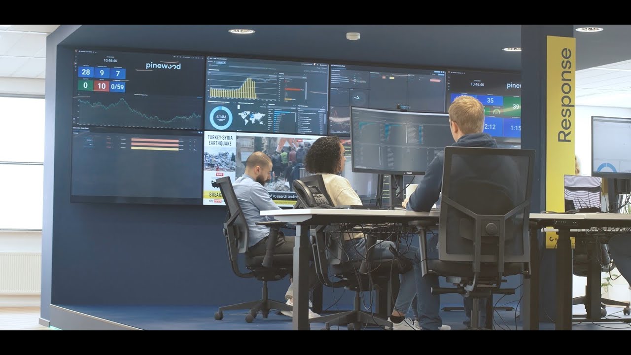 Security Operations Center (SOC) van Pinewood uitgelegd in 3 minuten ...