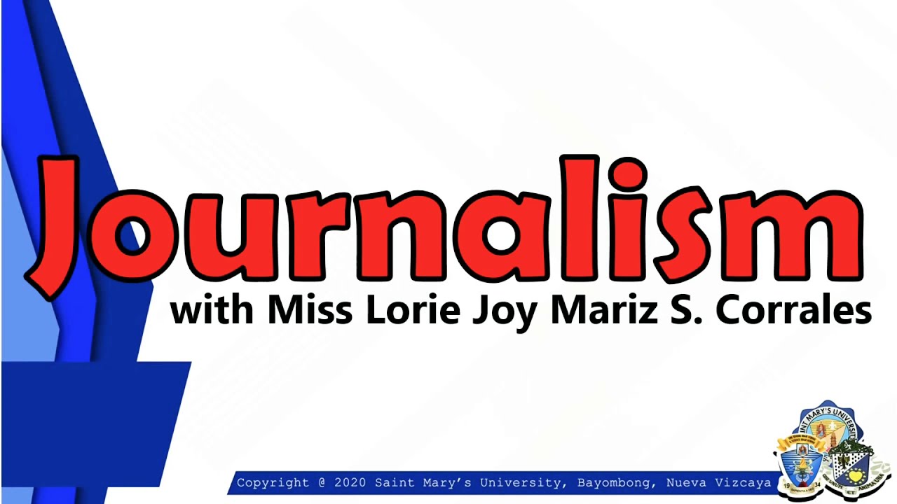 JOURNALISM | SOURCES OF NEWS | #VlogLearningWithMissEl - YouTube