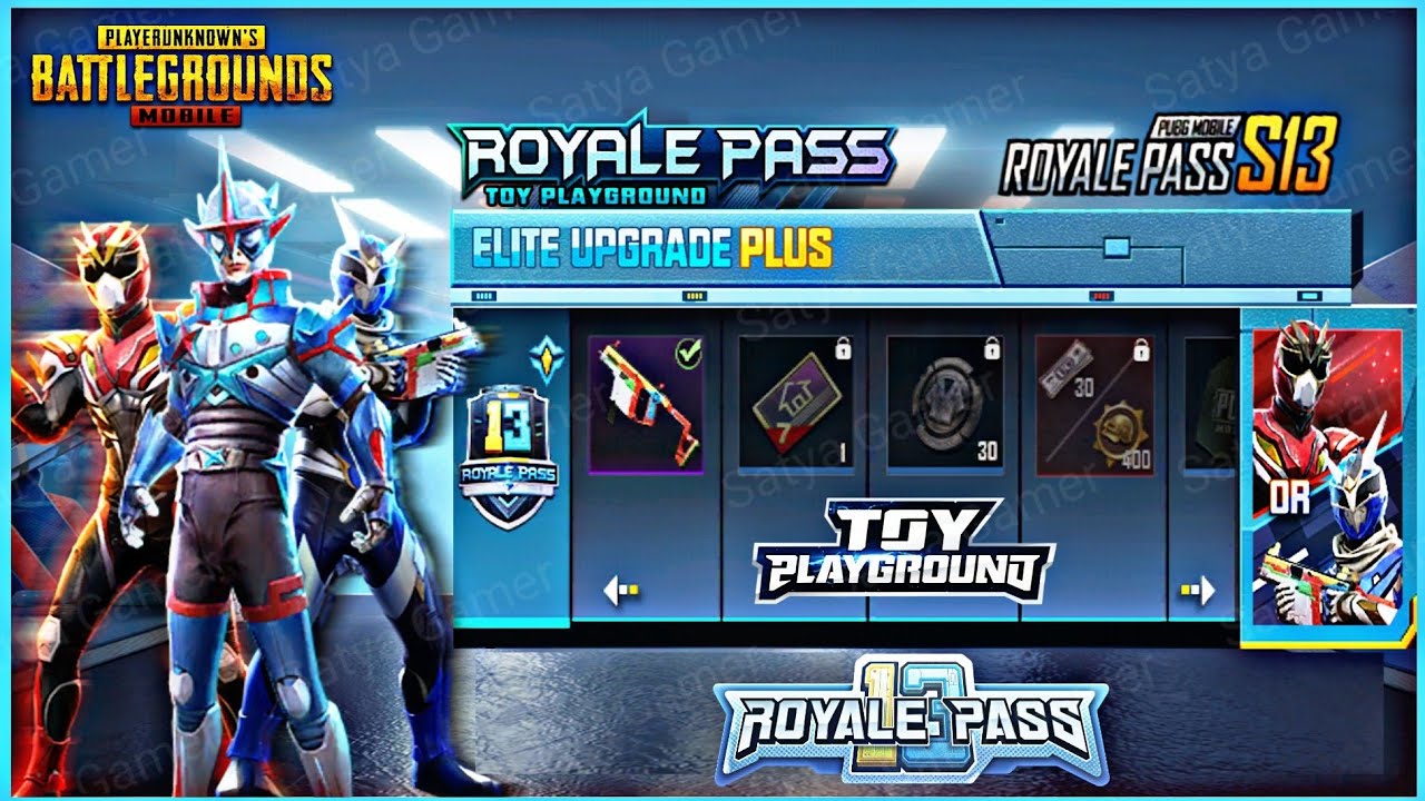 PUBG Mobile SEASON 13 ROYAL PASS LEAKS, 1 TO 100 RP REWARDS, 100 RP ...