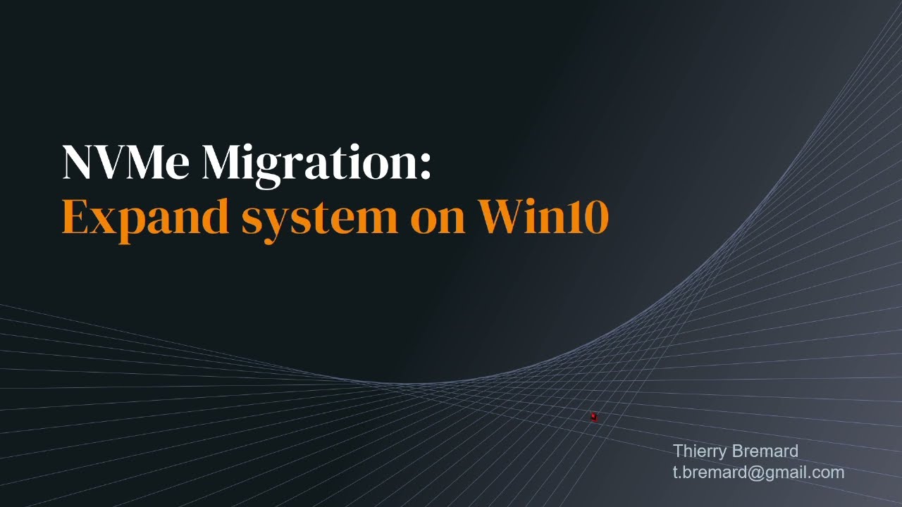 NVMe Migration on Windows 10 Trident3 with WD SN750 - YouTube