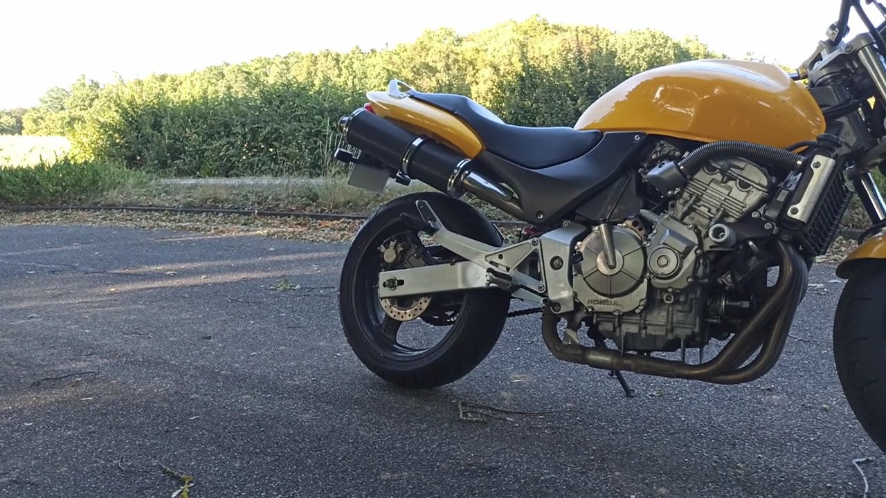 Honda Hornet CB600F GPR Exhaust (PC34; 1999) - YouTube