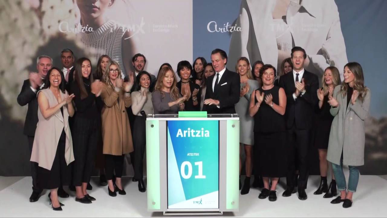 Aritzia Inc. closes Toronto Stock Exchange, October 3, 2016 - YouTube