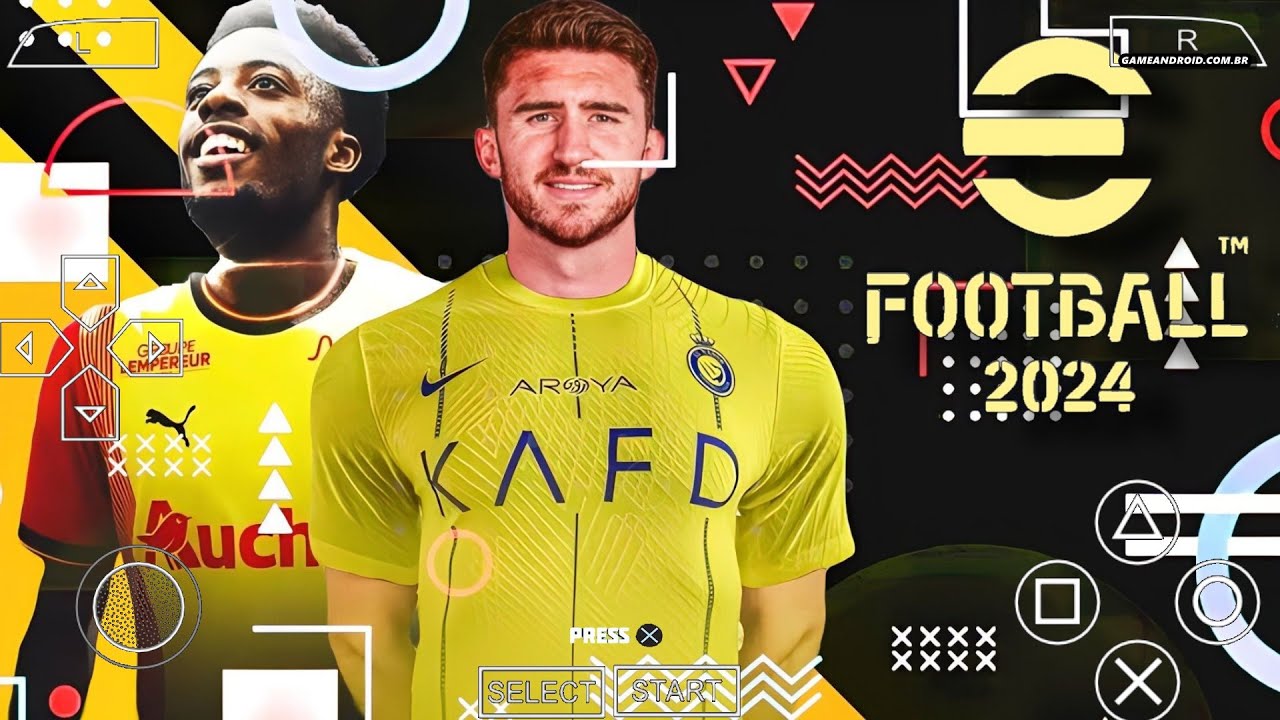 EFOOTBALL PES 2024 PPSSPP LATEST TRANSFERS & KITS 23/24 REAL FACE BEST ...