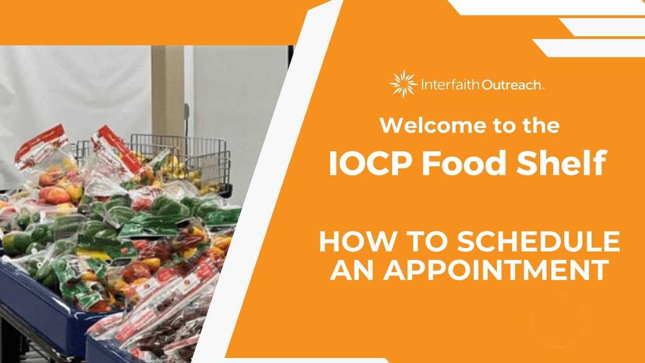 How to Sign Up for an IOCP Food Shelf Appointment - YouTube