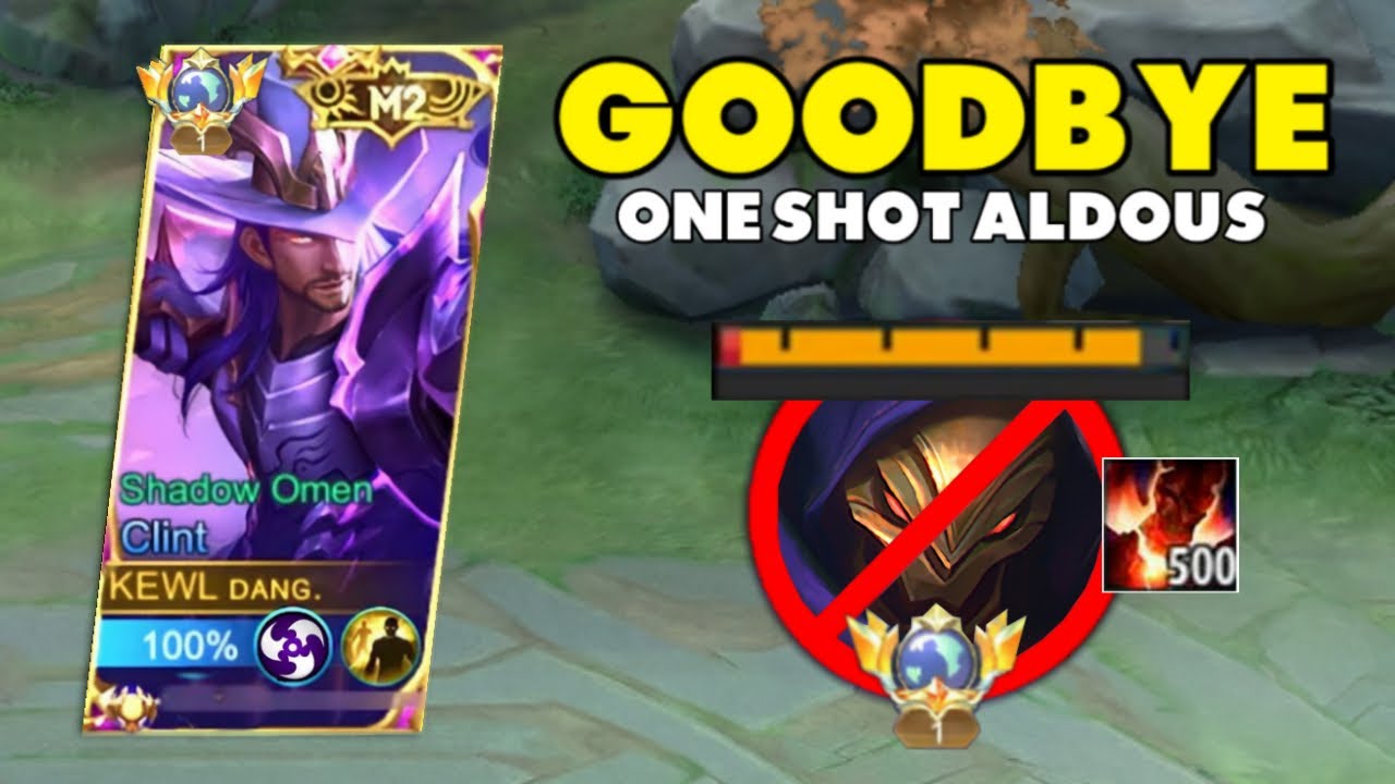 GOODBYE ONESHOT ALDOUS YOU CANNOT ESCAPE FROM CLINT CHEAT BUILD ...