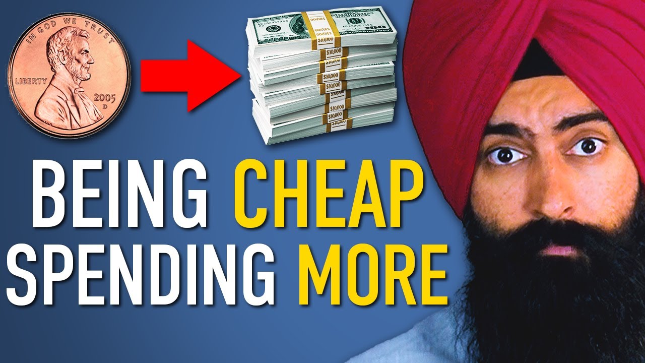 How Being CHEAP Makes You End Up Spending WAY More - YouTube