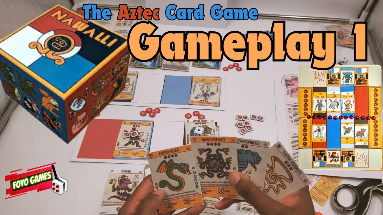 Nawalli - The Aztec Card Game - Gameplay 1 - YouTube