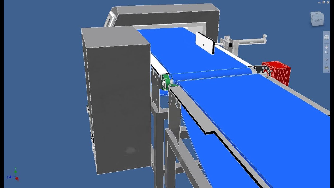 Pusher Reject Mechanism - YouTube