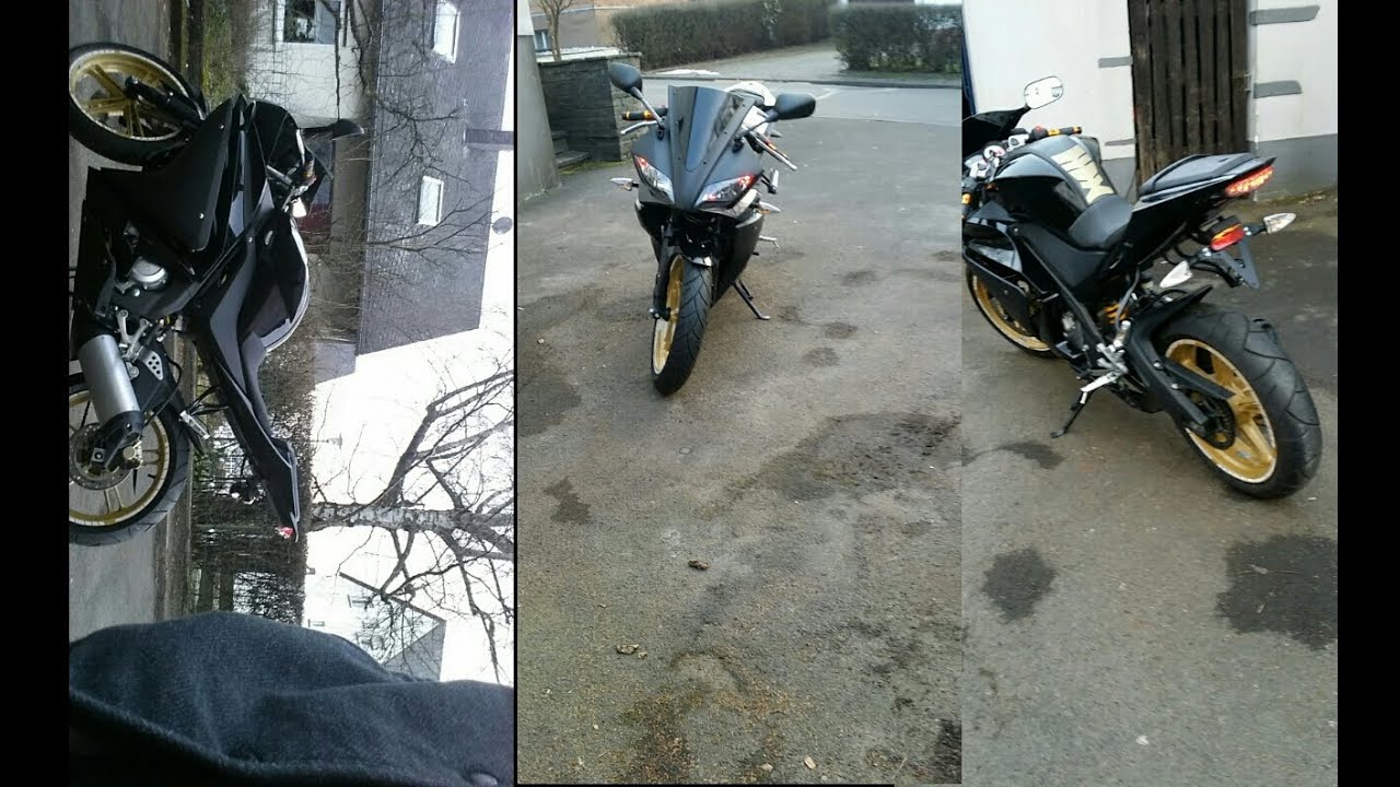 Yamaha yzf r125 Tuning/Optik Update - YouTube