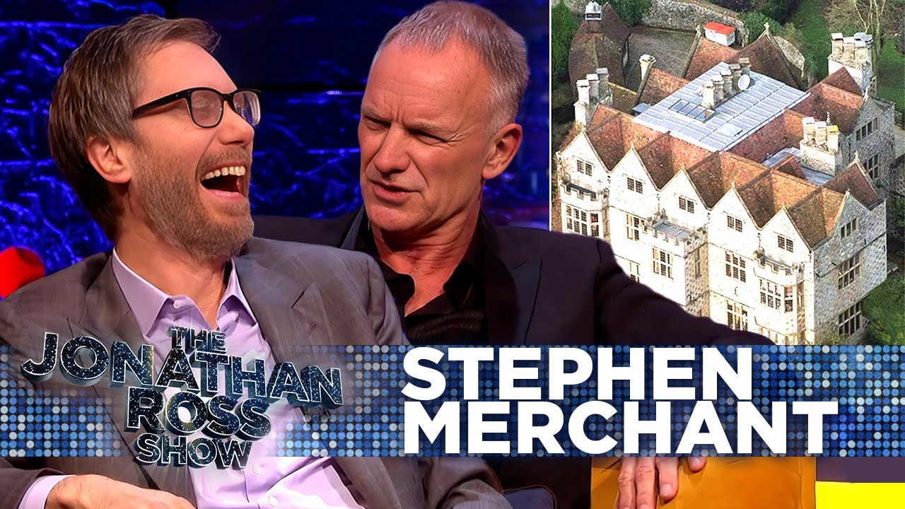 Stephen Merchant's Convinced Sting's Ghost Sighting Was A TV | The Jonathan Ross Show - YouTube