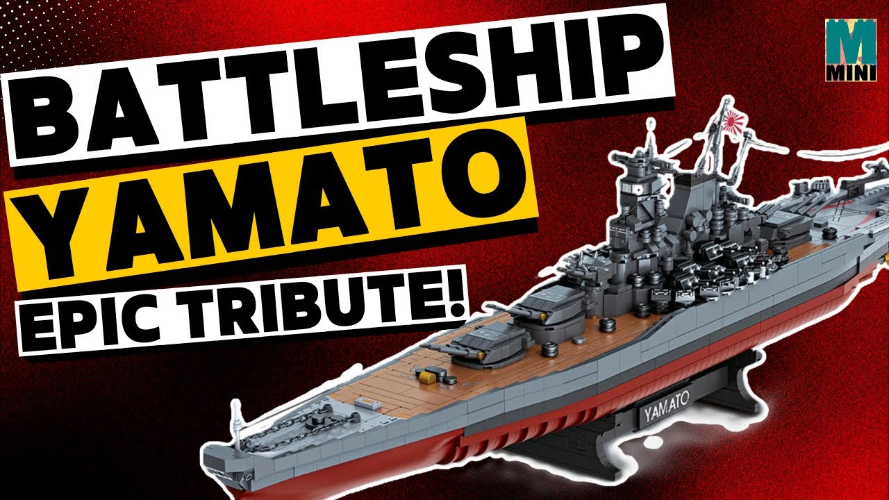 Battleship Yamato is Back: 80 Years Later | Epic 2569-Piece Tribute ...