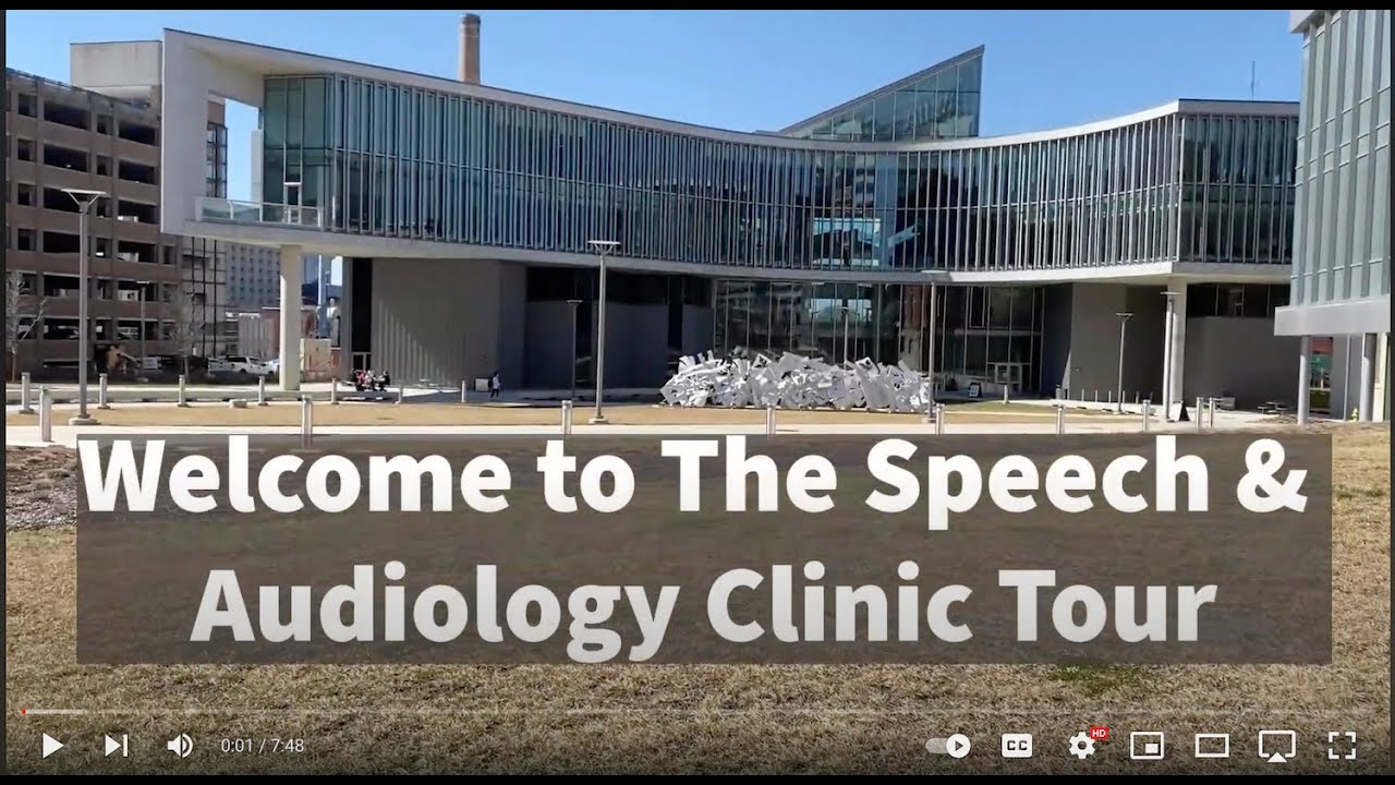 Speech & Hearing Clinic Tour - YouTube