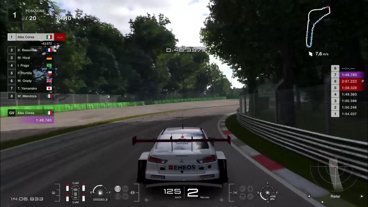 GT 7 PS5 Lancer Evo GR3 Pista Monza GP - YouTube