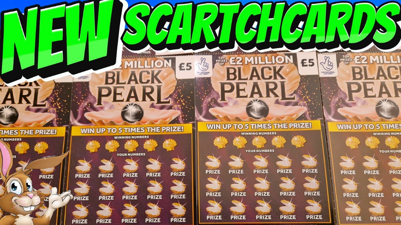 NEW £5 SCRATCH CARD BLACK PEARL £30 WORTH - YouTube