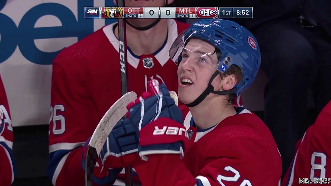 Cale Fleury crushes Vladislav Namestnikov with big hit - YouTube