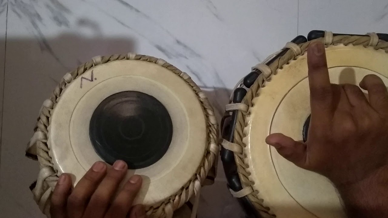 How to play Tabla (Lesson no.1 Tabla lesson for beginners) Basic ...