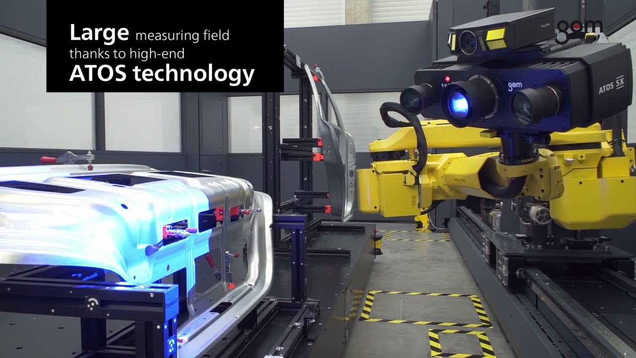 ATOS Scanbox serie 7: medición automatizada de piezas de gran tamaño ...
